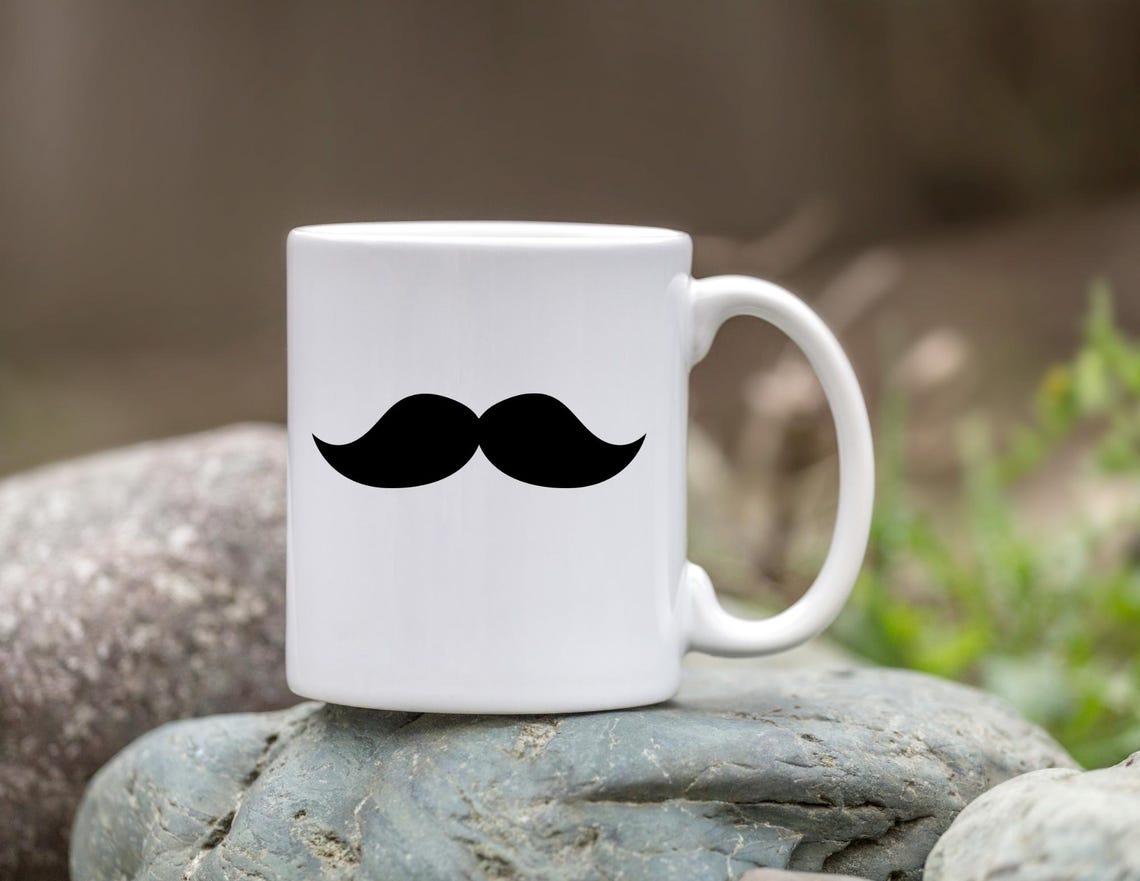 Mustache SVG | Handlebar Mustache Silhouette | Beard and Stash Clipart ...