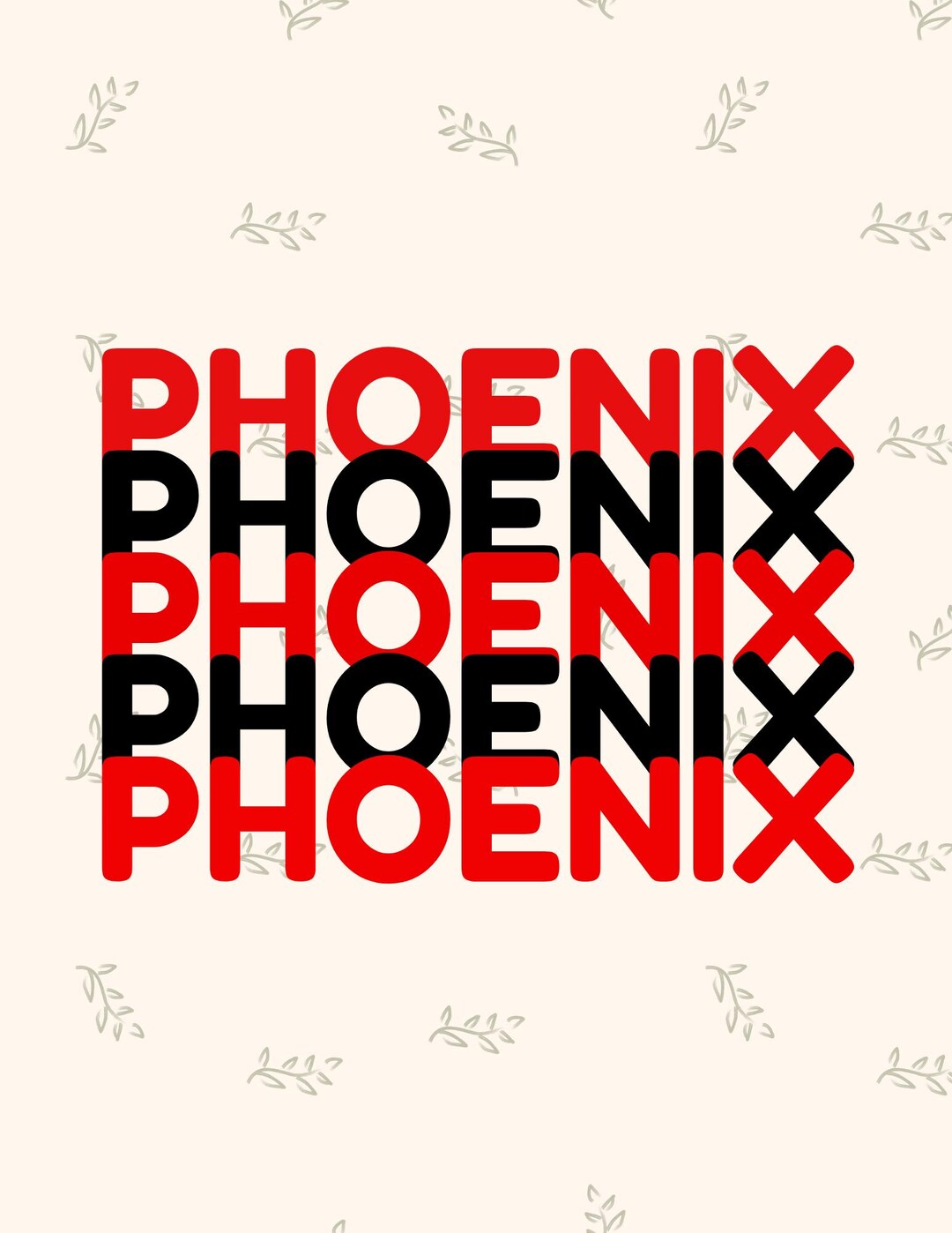 Phoenix Stacked PNG - Etsy