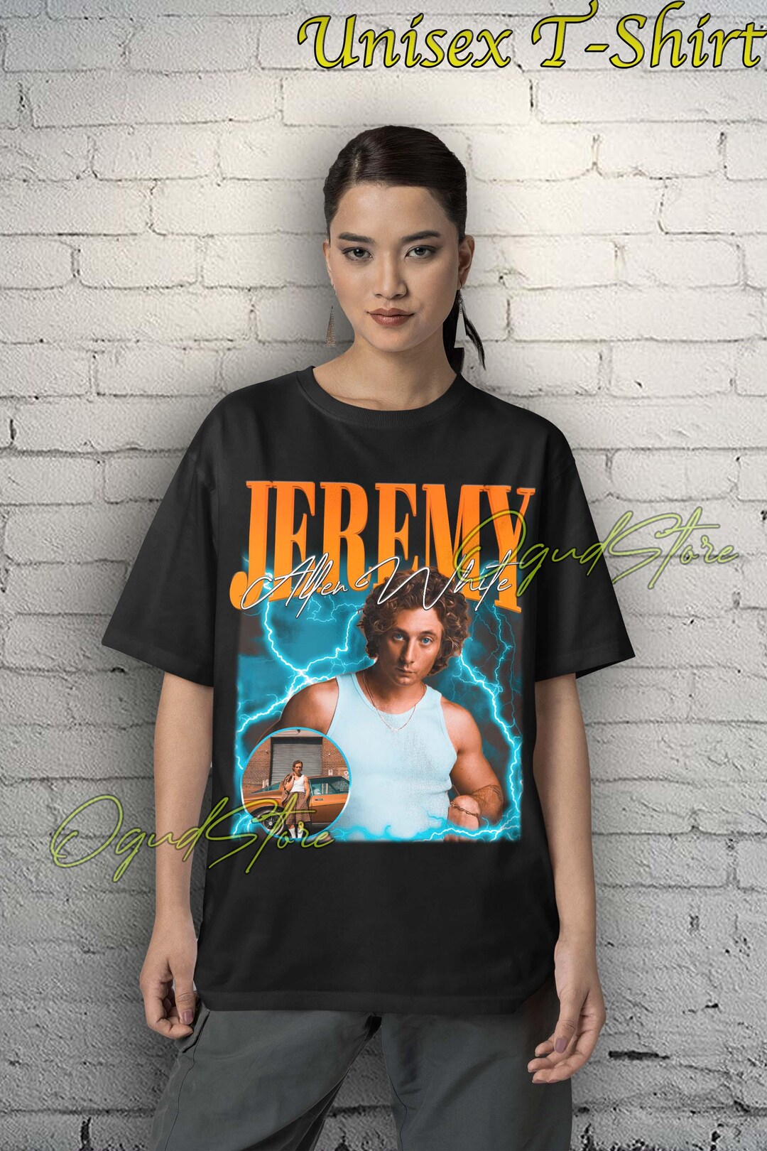 Jeremy Allen White Shirt, Jeremy Allen White Retro 90s Shirt, Jeremy ...