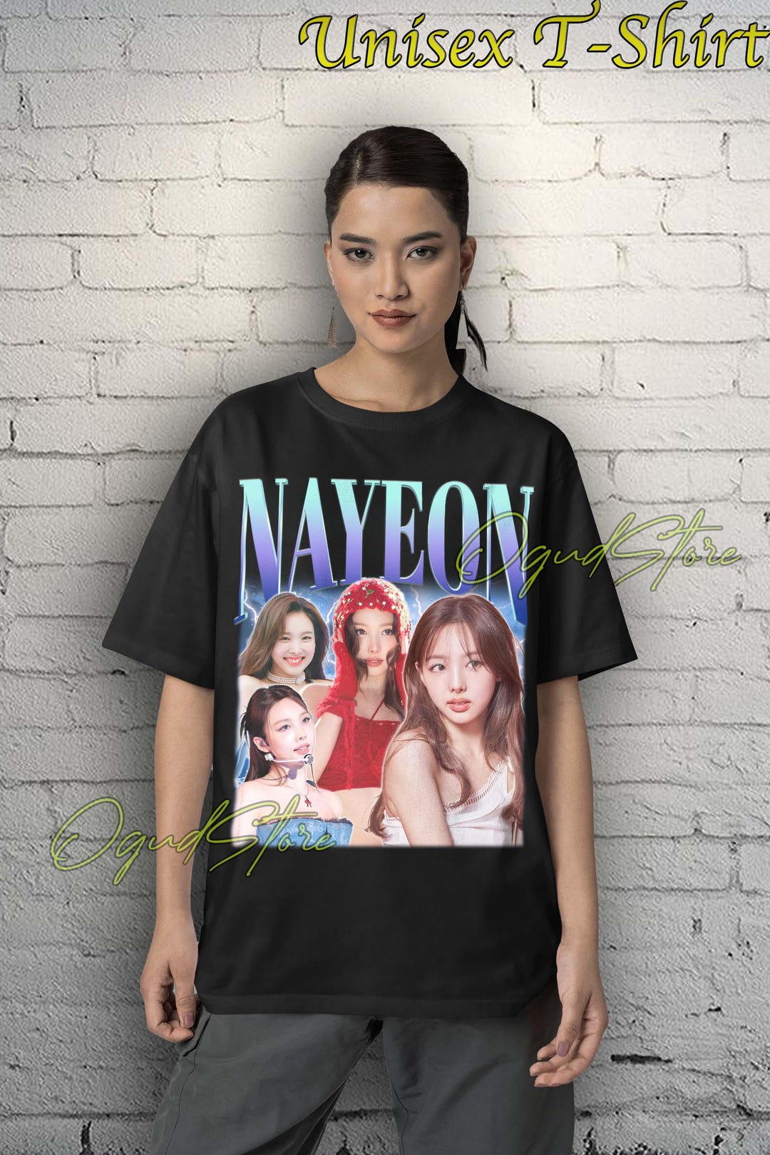 Nayeon Twice T-shirt: Unisex Kpop Idol Music Merch - Etsy