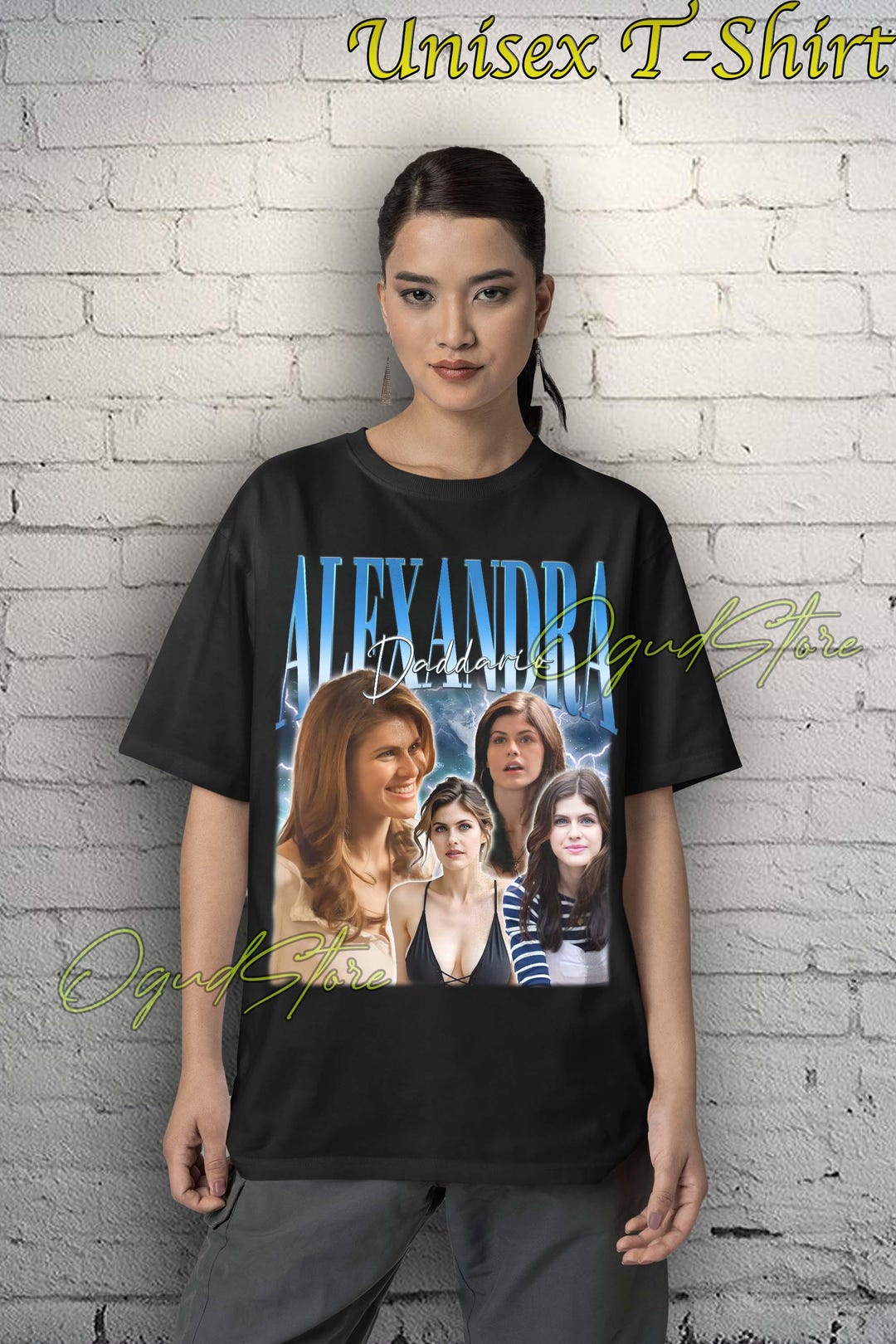 Alexandra Daddario Meme Unisex T-shirt: Funny TV Show Tee - Etsy