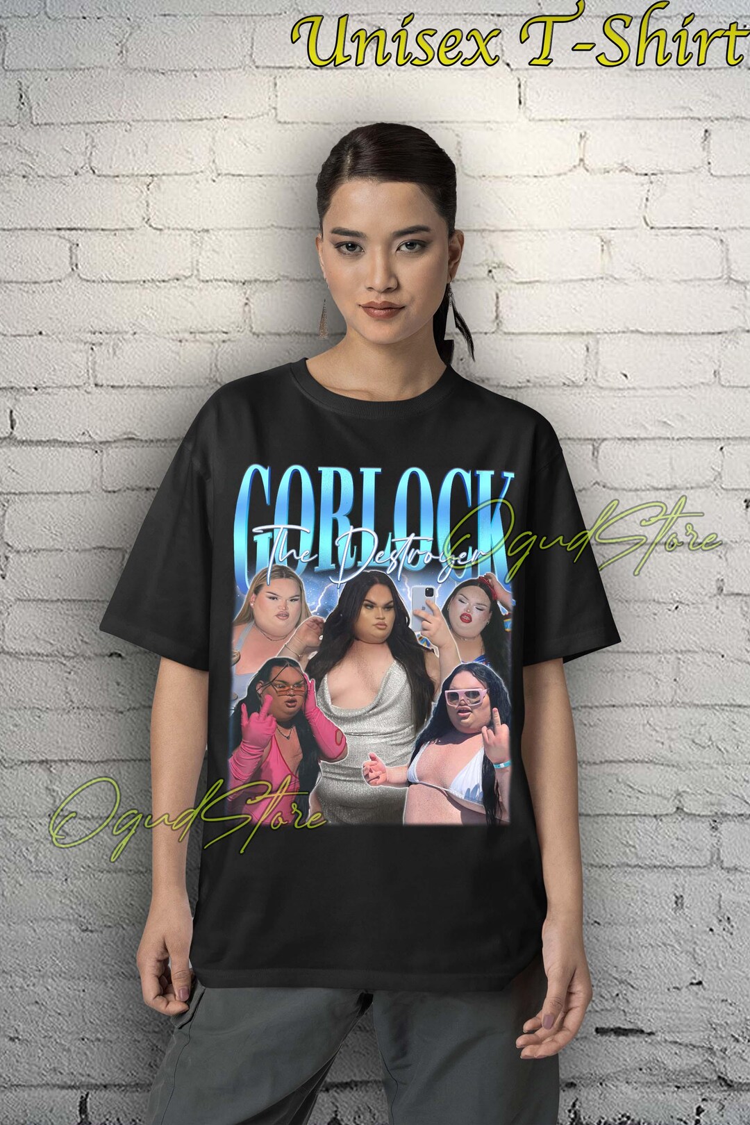 Camiseta con meme de Gorlock: camiseta unisex divertida, ropa de ...