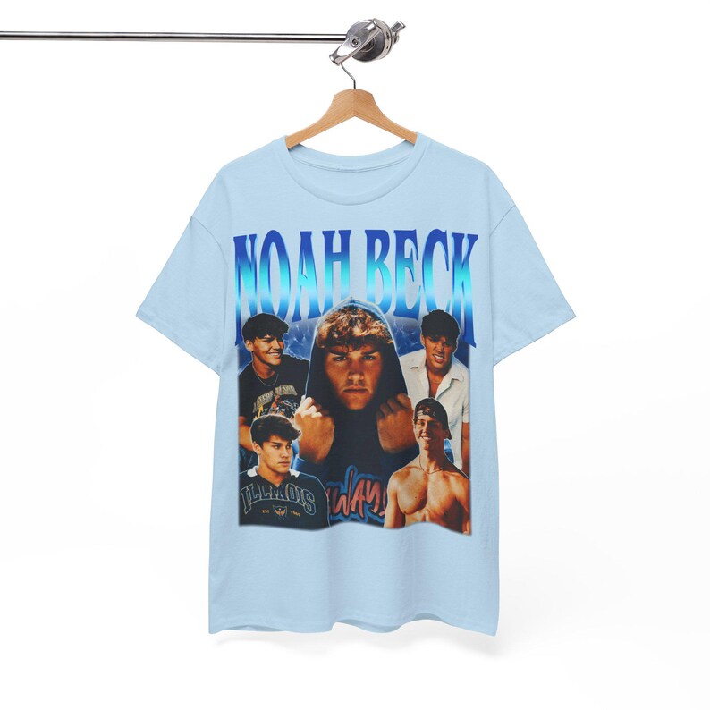 Noah Beck, Camiseta de Noah Beck, Camiseta retro de Noah Beck, Camiseta ...