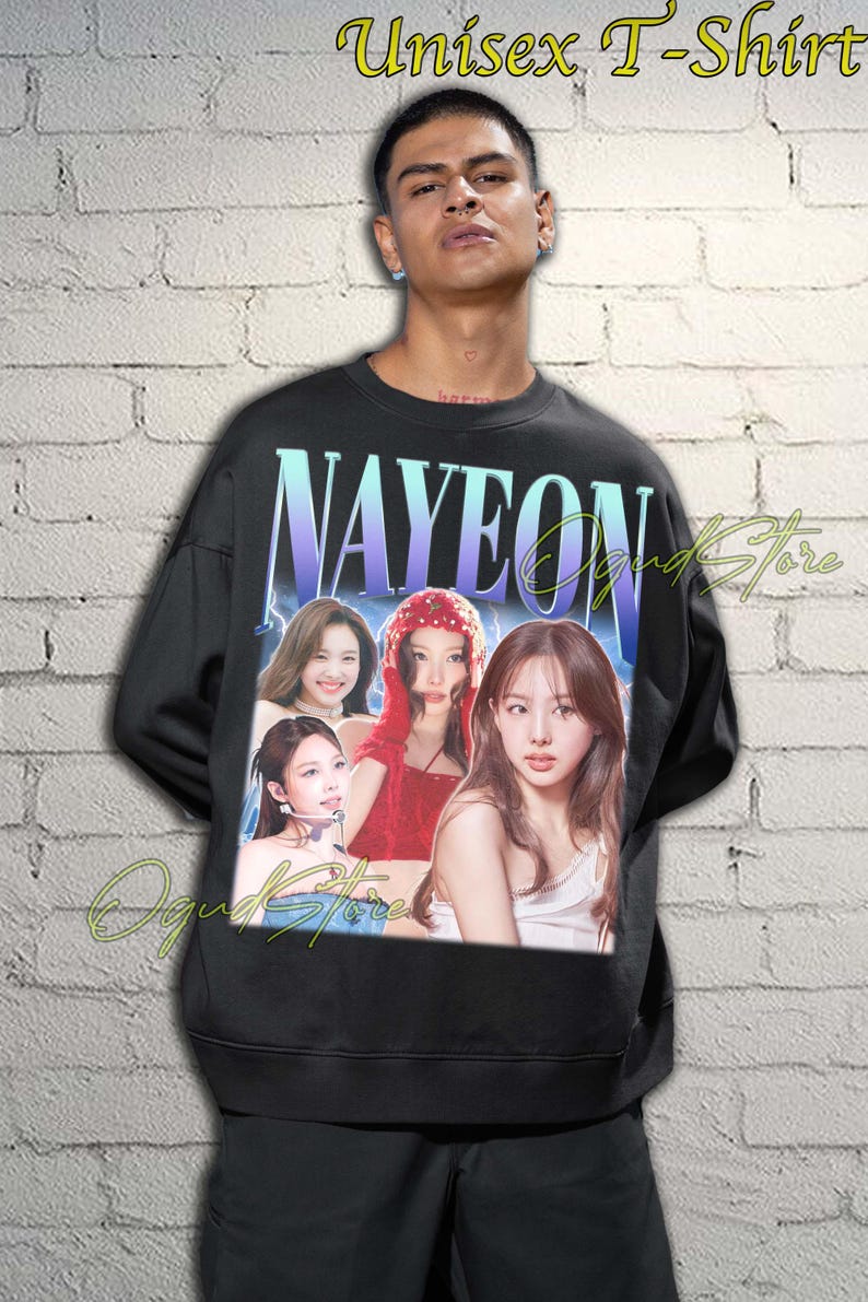 Nayeon Twice T-shirt: Unisex Kpop Idol Music Merch - Etsy