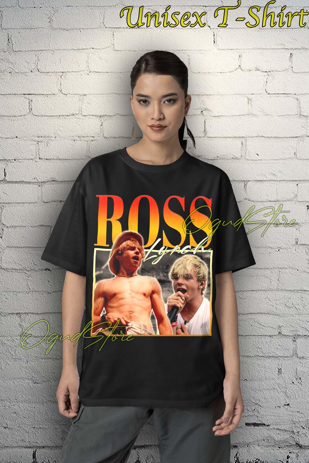 Ross Lynch Shirt, Ross Lynch Vintage Tshirt, Ross Lynch Fan Tees, Ross ...
