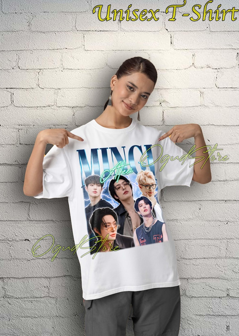 Mingi ATEEZ Shirt: Unisex Kpop Idol Merch - Etsy