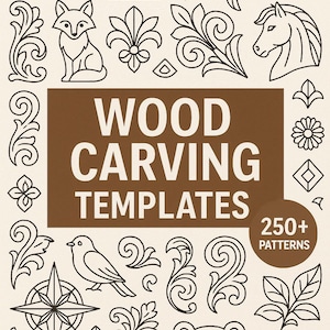 Ultimate Wood Carving Pattern Collection: 250+ Vintage & Lathe ...