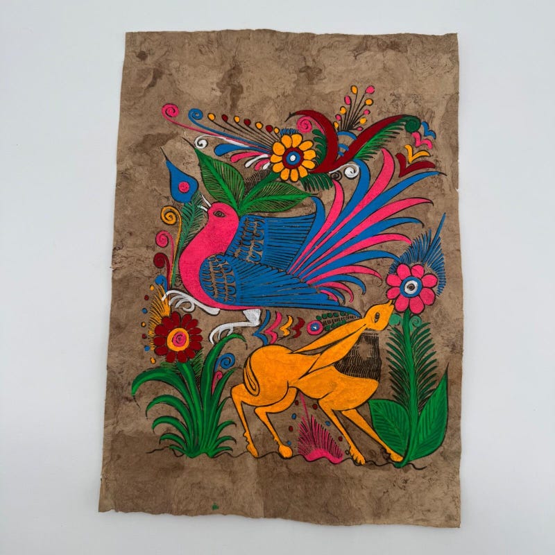 Amate Bark Painting - Etsy