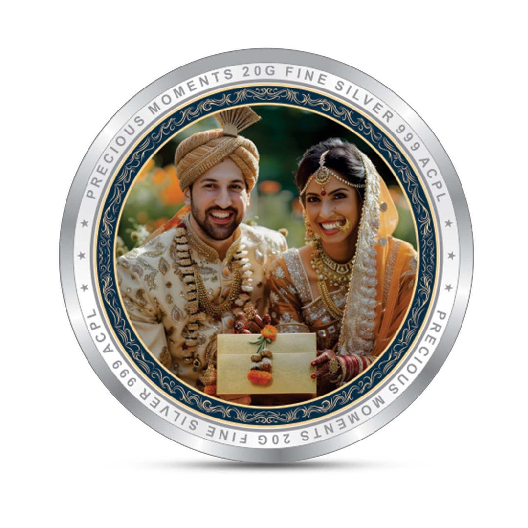 Anniversary Coin, Silver Coins, Wedding Gift, Personalised Coins, Swiss ...