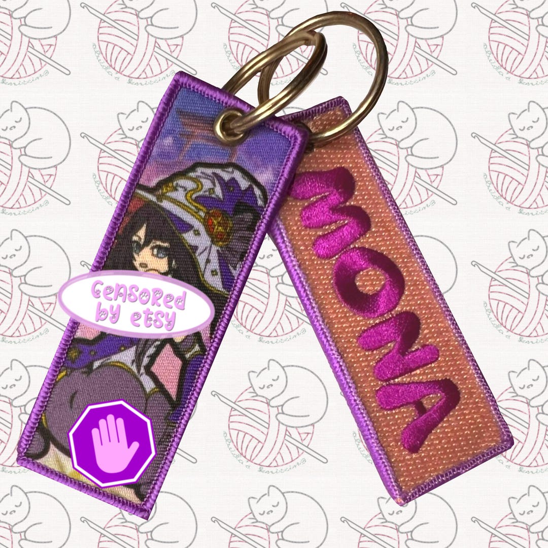 Mona Keychain - Etsy