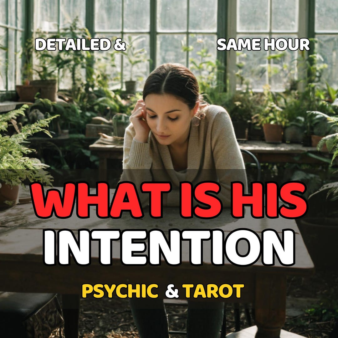 What is His Intention? Psychic, Tarot Reading – Hidden Motives, True ...