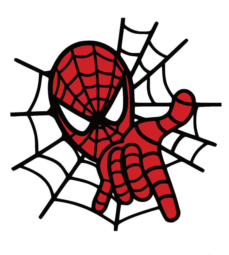 Spider Man Decal - Etsy