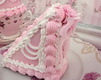 Beautiful Pink Princess Faux Cake Roses - Marie Antoinette Love Shack ...