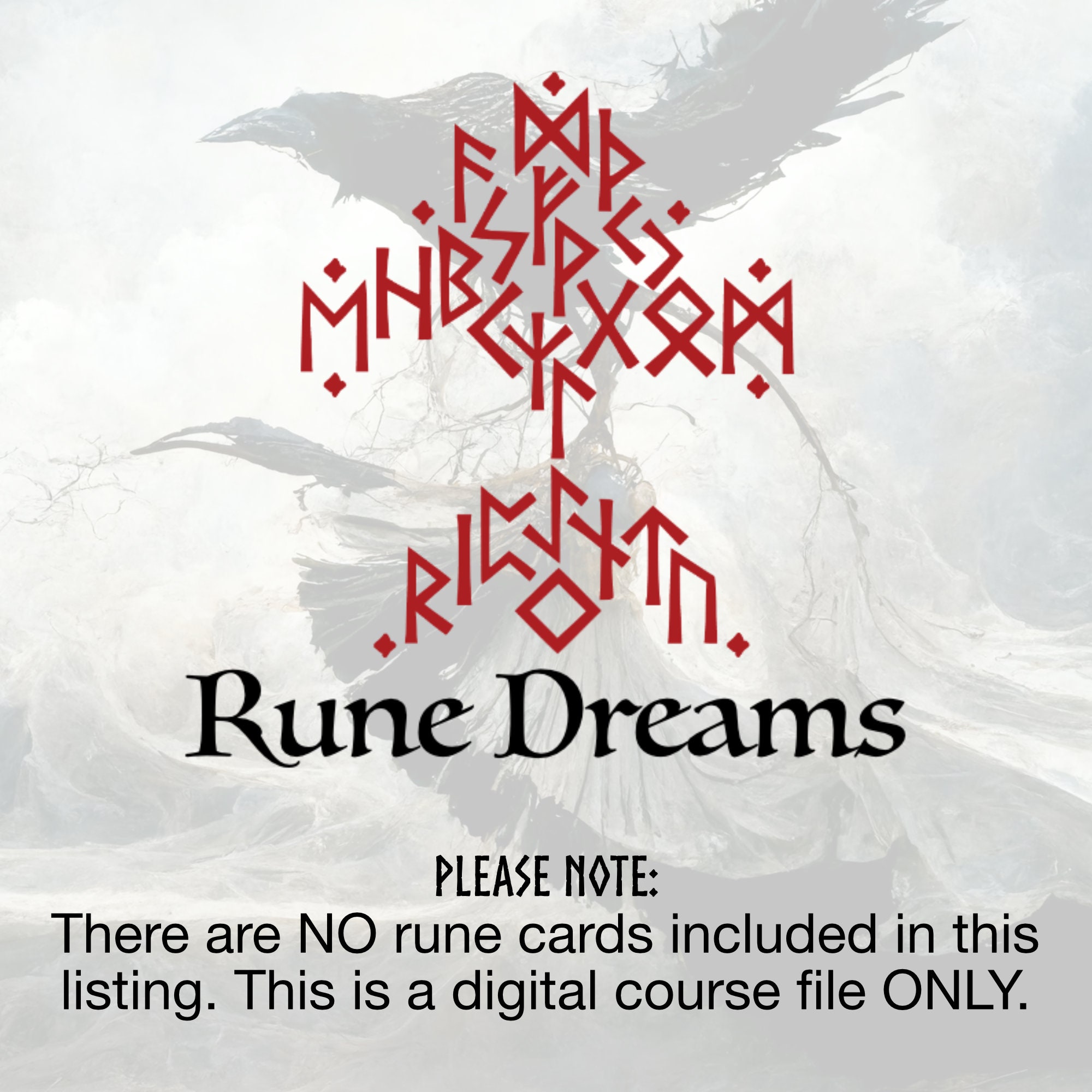 Rune Meanings for Rune Dreams Rune Cards - Digital Mini Course to Learn ...