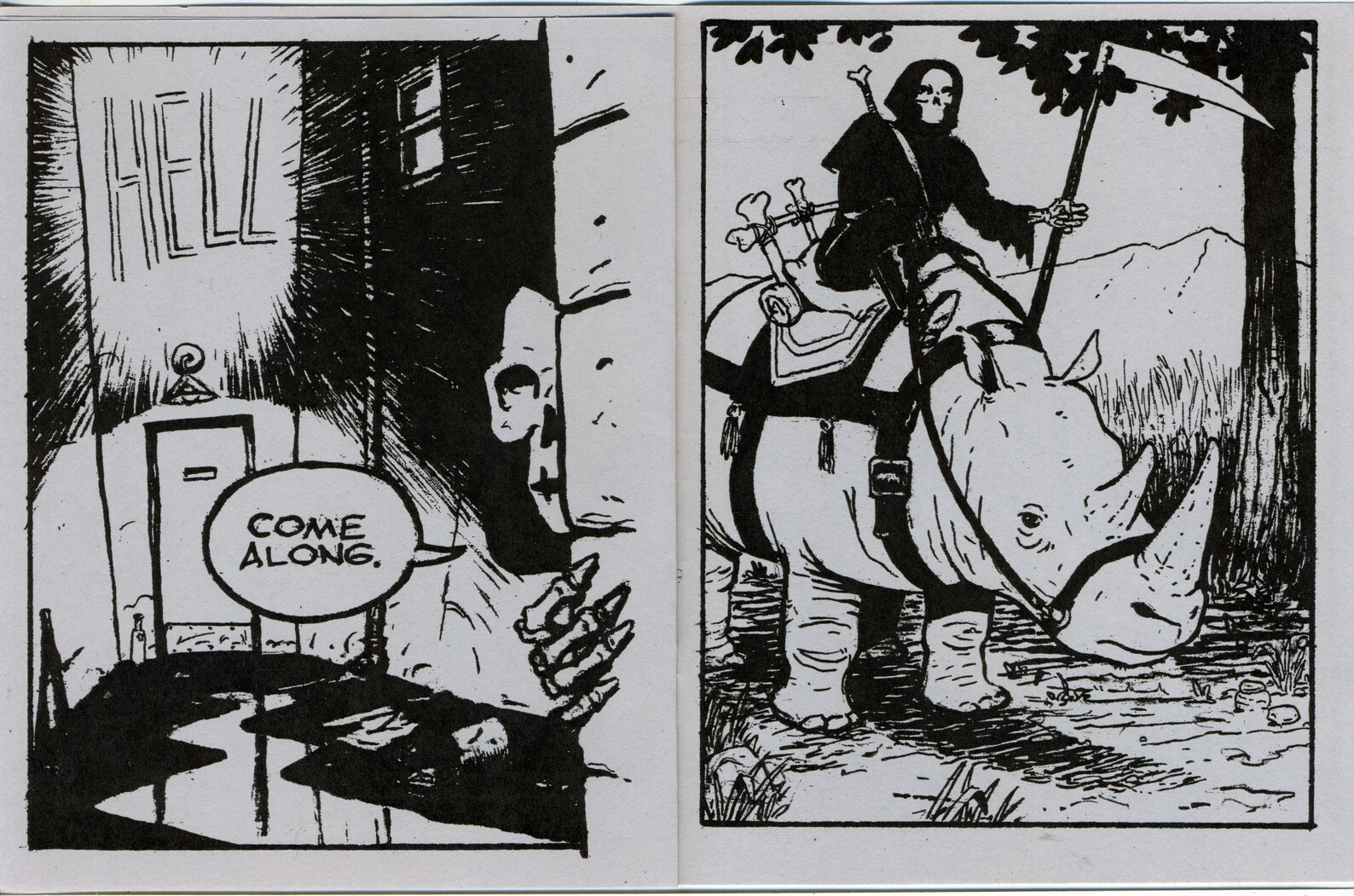 Liquid Transfer - Grim Mini Portfolio - Etsy