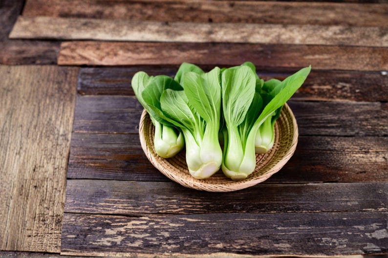 Dwarf Pak Choi – Baby Bok Choy 180 Seeds | Compact Asian Green | Mild ...