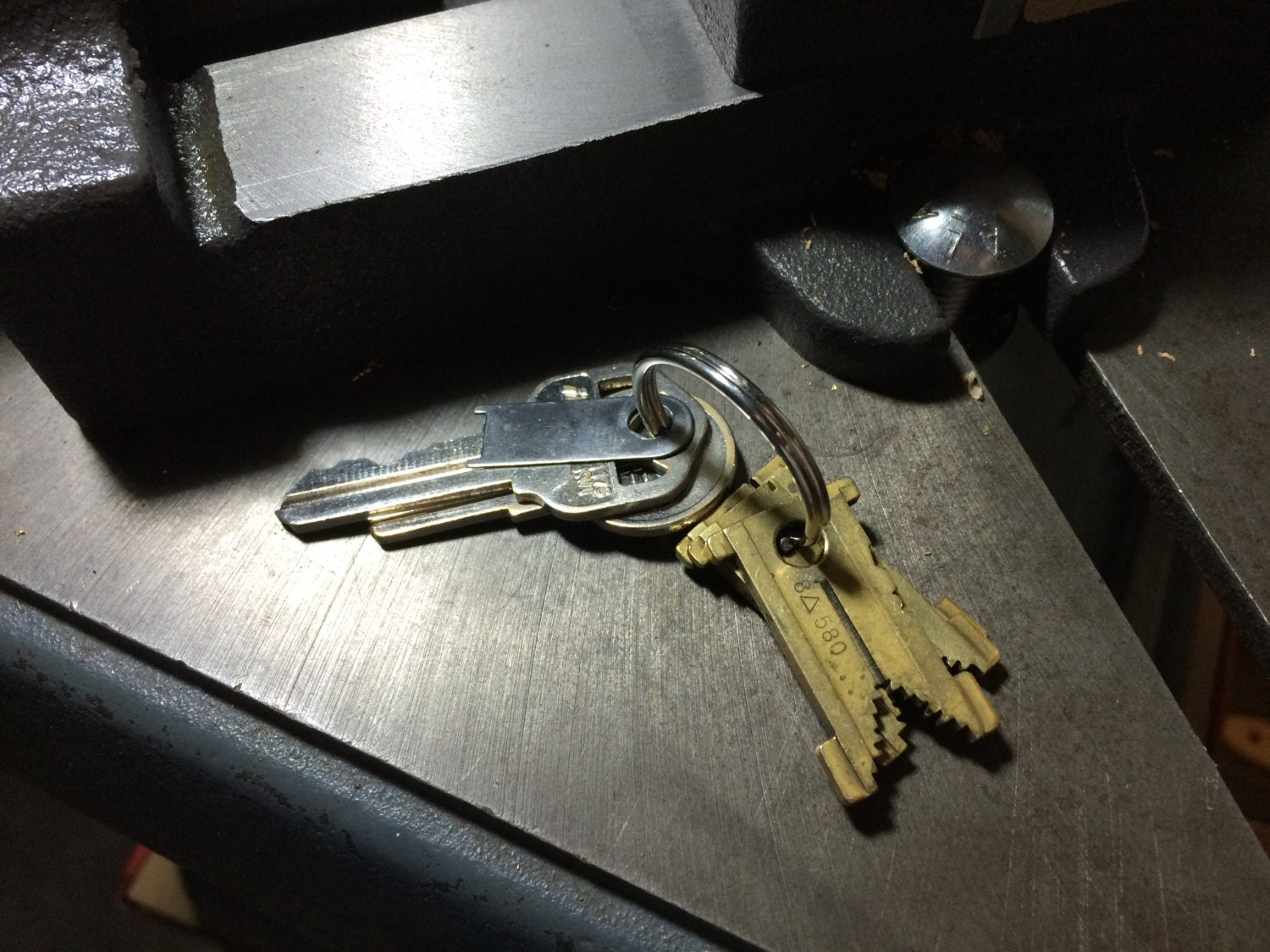 Vintage Linotype Matrix Key Fob (please Read Description!) - Etsy