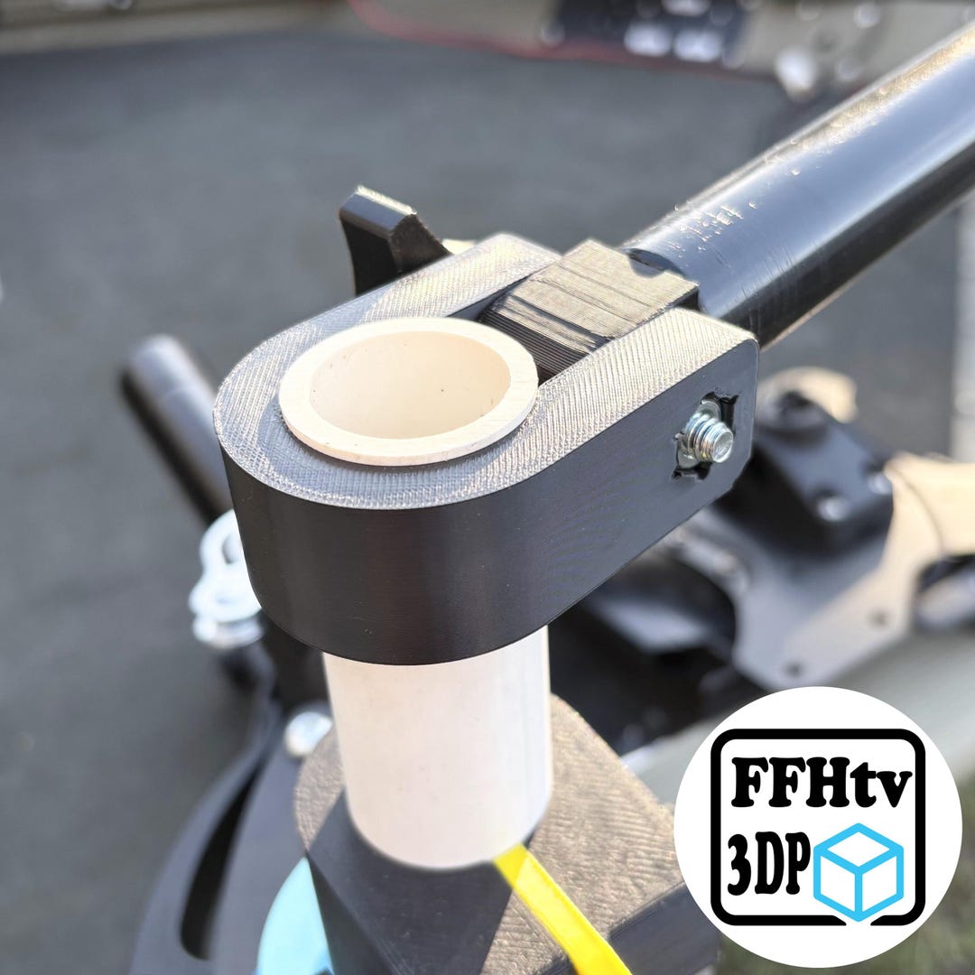 Slip-fit Livescope Pole Handle for 1" PVC – Add Your Own 3/4" Extension ...