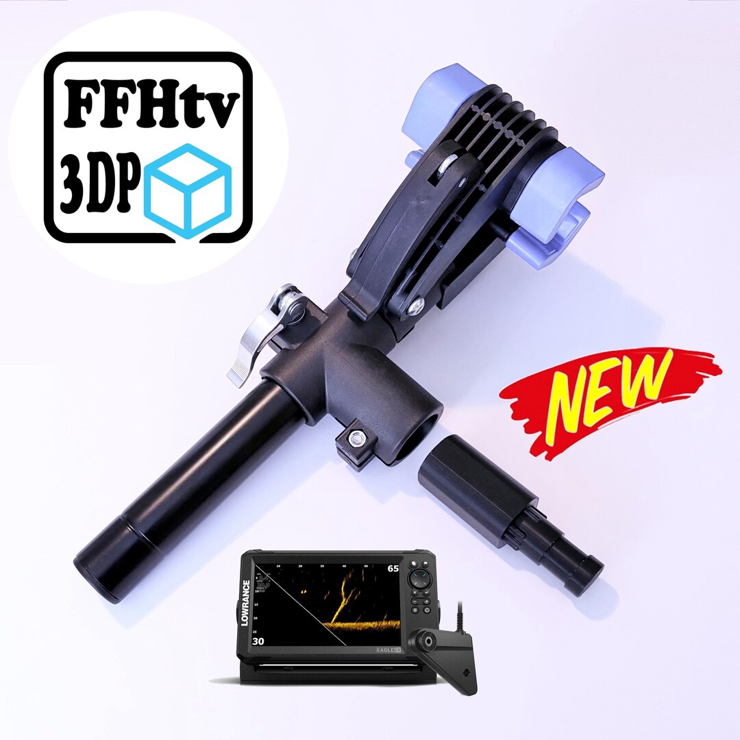 Scotty Adapter for Livescope Pole Bike Stand Mount – Reinforced Center ...