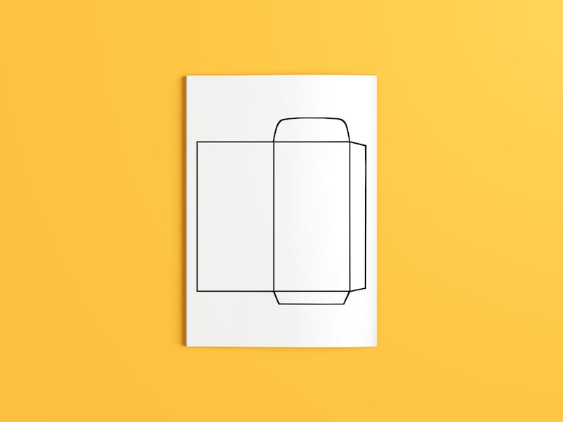 Envelope Template Bundle: SVG, PNG, & Printable Files (instant Download ...