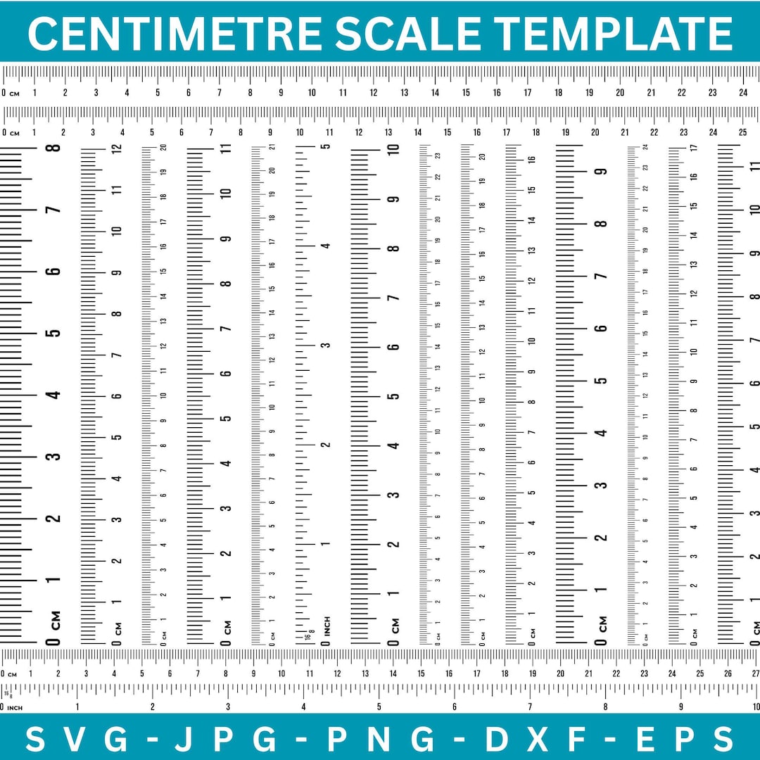 Ruler SVG Bundle, Inches and Centimeters (digital Download) - Etsy
