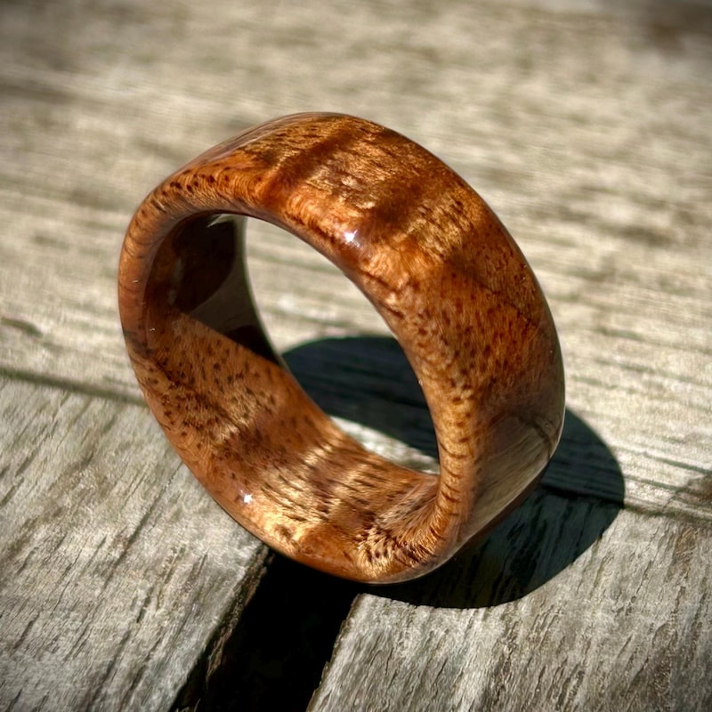 Carved Wood Hawaiian Rings - Etsy Canada