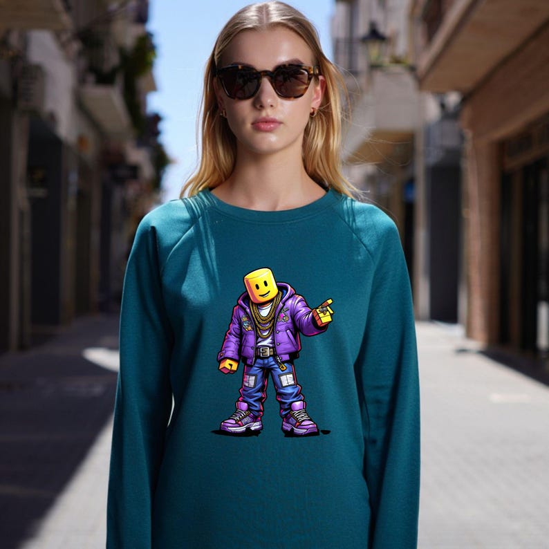 Roblox Drip Sweatshirt | Street Gamer Hoodie | Urban Gaming Style - Etsy