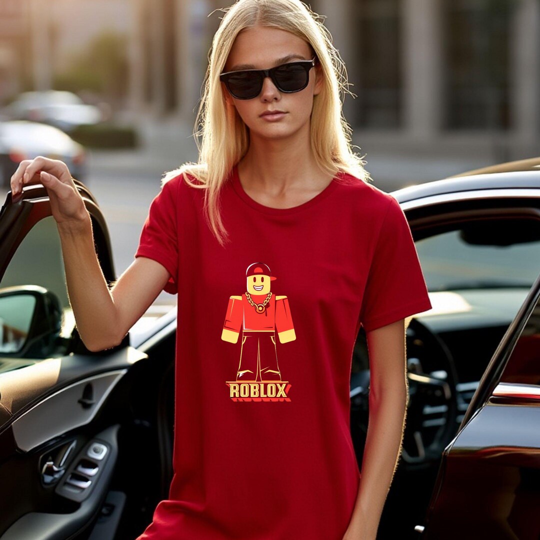 Roblox Classic Avatar Shirt | Street Style Gamer Tee | Block Character ...