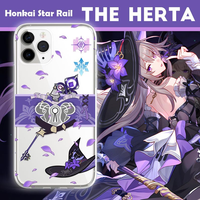 Honkai Star Rail the Herta Essence HSR Phone Case for iPhone Samsung ...