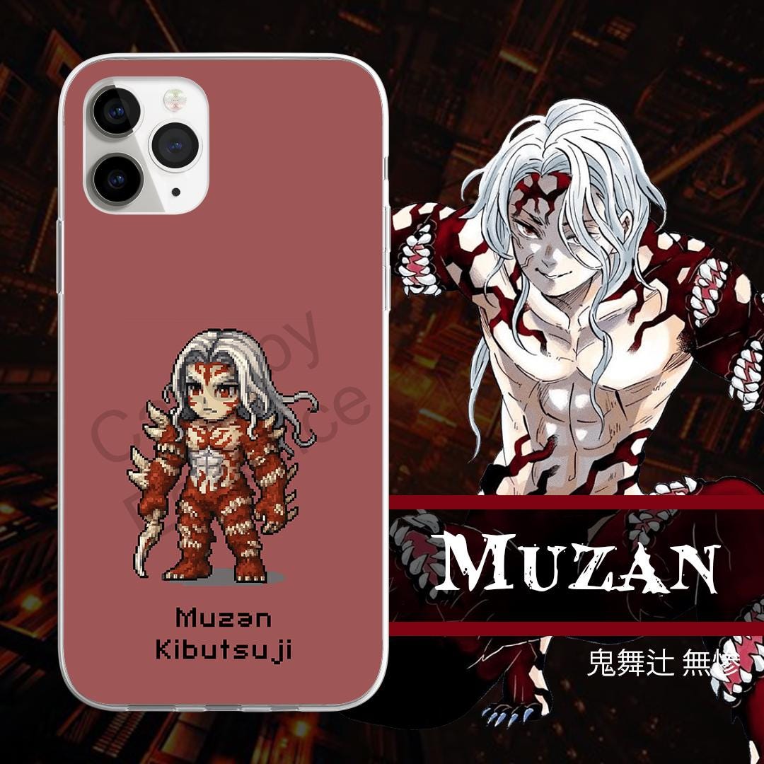 Demon Slayer Kimetsu No Yaiba Muzan Kibutsuji Demon Form Pixelated ...
