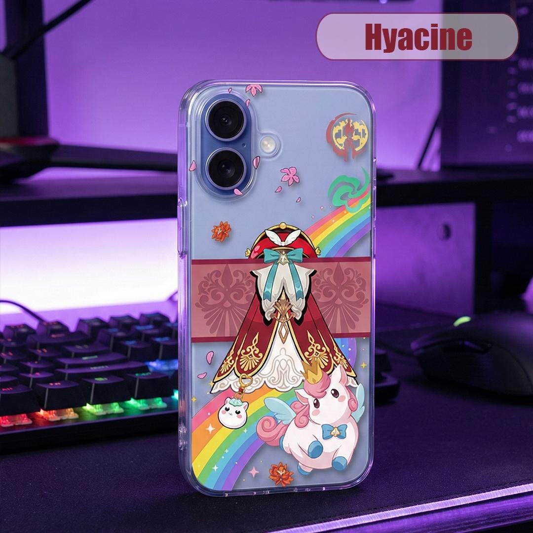 Honkai Star Rail Hyacine Essence HSR Phone Case for iPhone Samsung ...