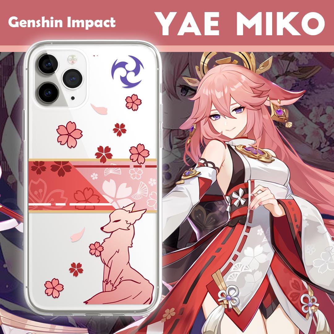 Genshin Impact Yae Miko Essence Phone Case for iPhone Samsung Android ...