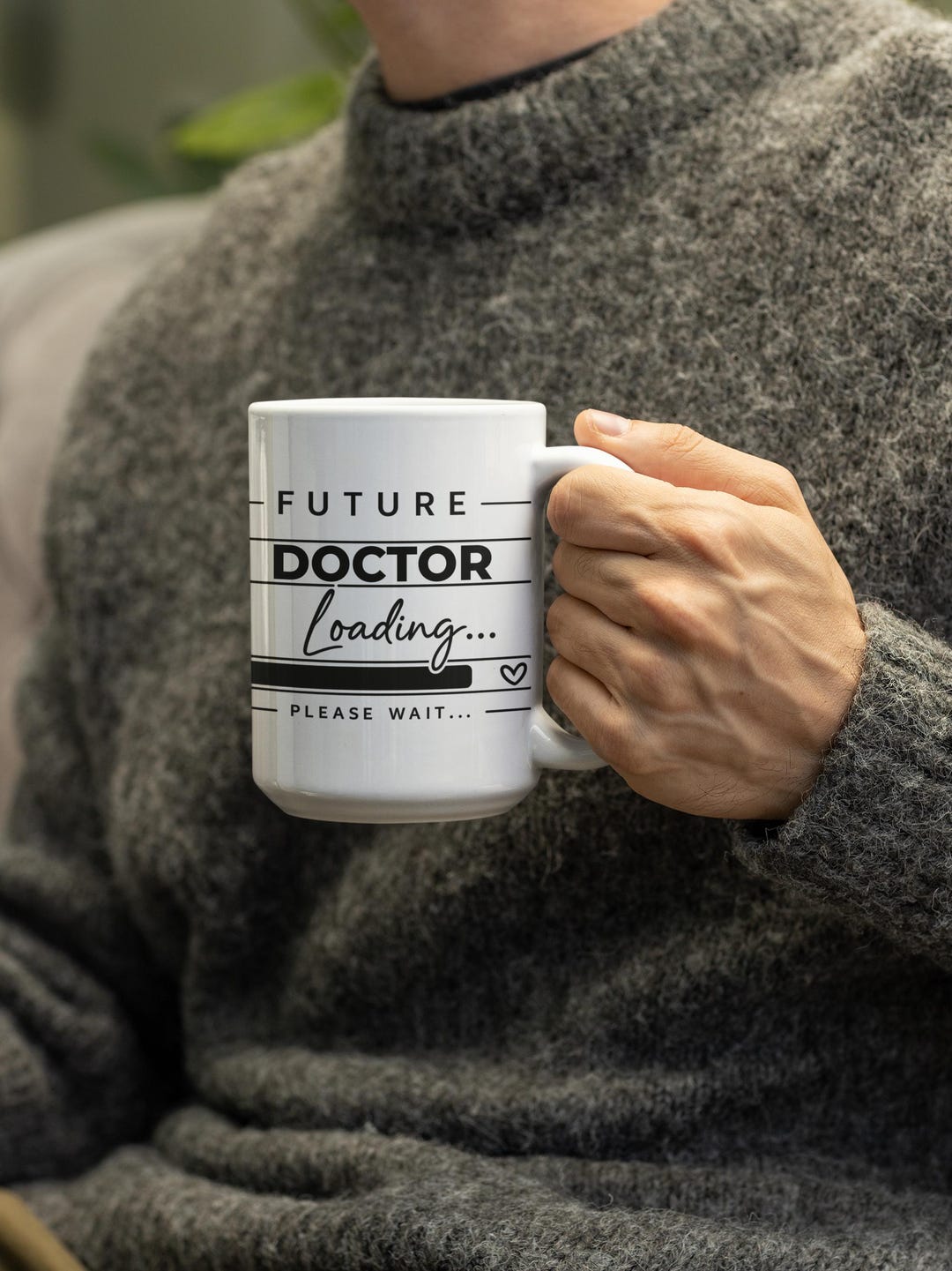 Future Doctor Loading Mug | Medical Student, Pre-med Graduation Gift ...