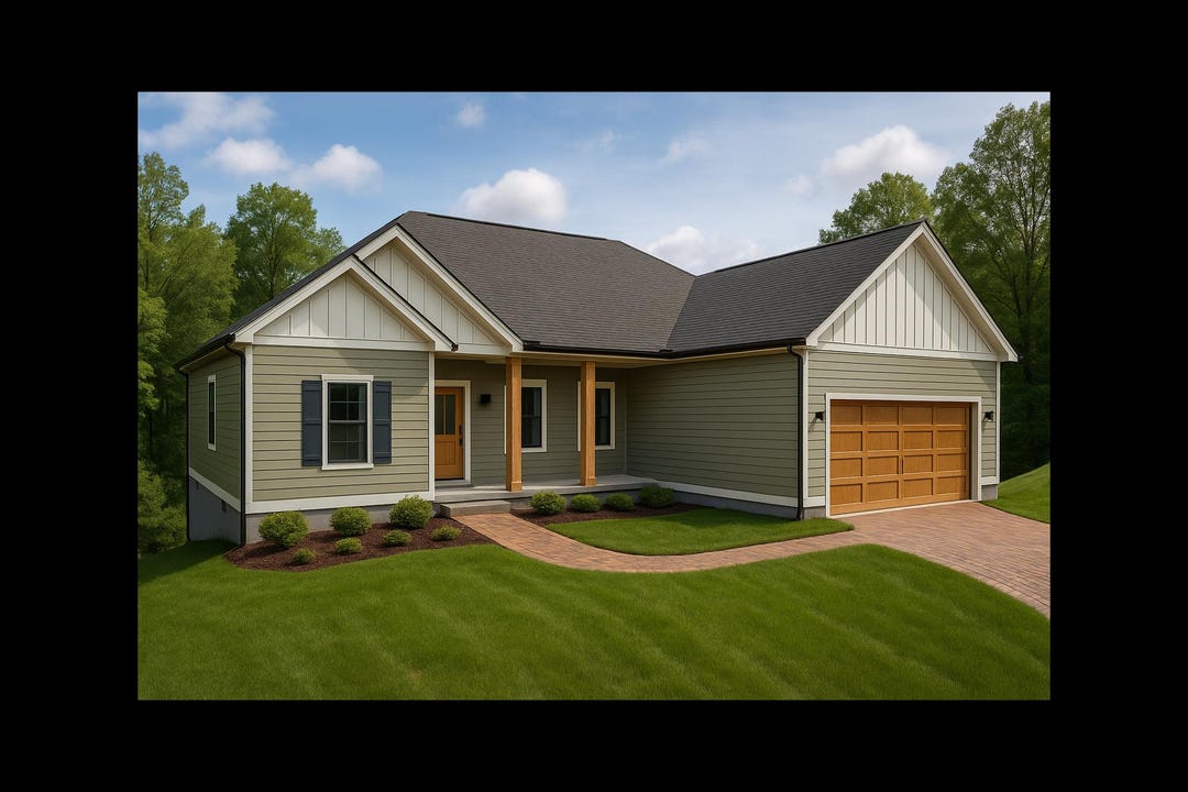 Willow Walkout House Plan 3-car Garage: 3-6 Bed, Basement PDF Floor ...