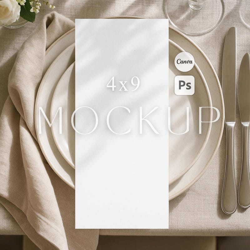 Photoshop Menu Templates - Etsy