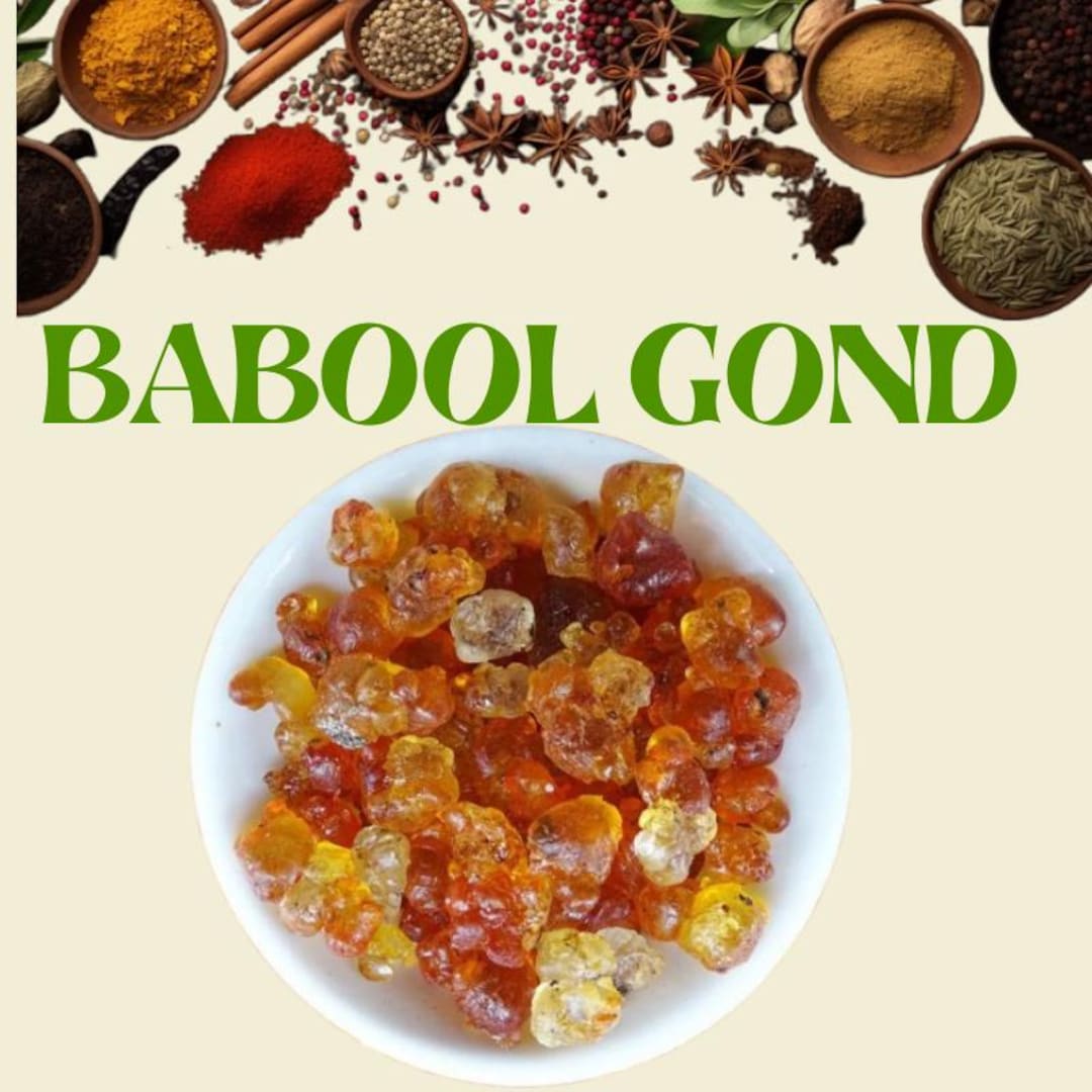 Clean Babool Gond, Arabic Gum, Gond Acacia by Fresh Herbs - Etsy