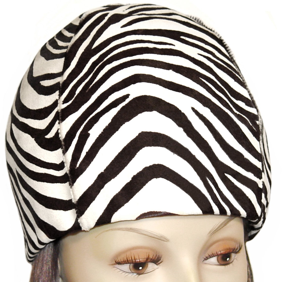 Mod Hat Zebra Print Emme Vintage 1963 - Etsy