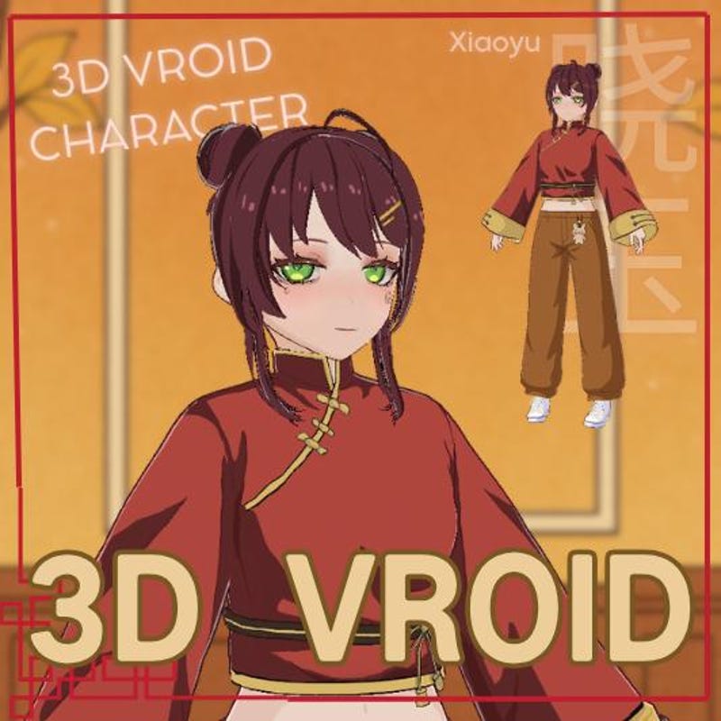 Vseeface Avatars - Etsy