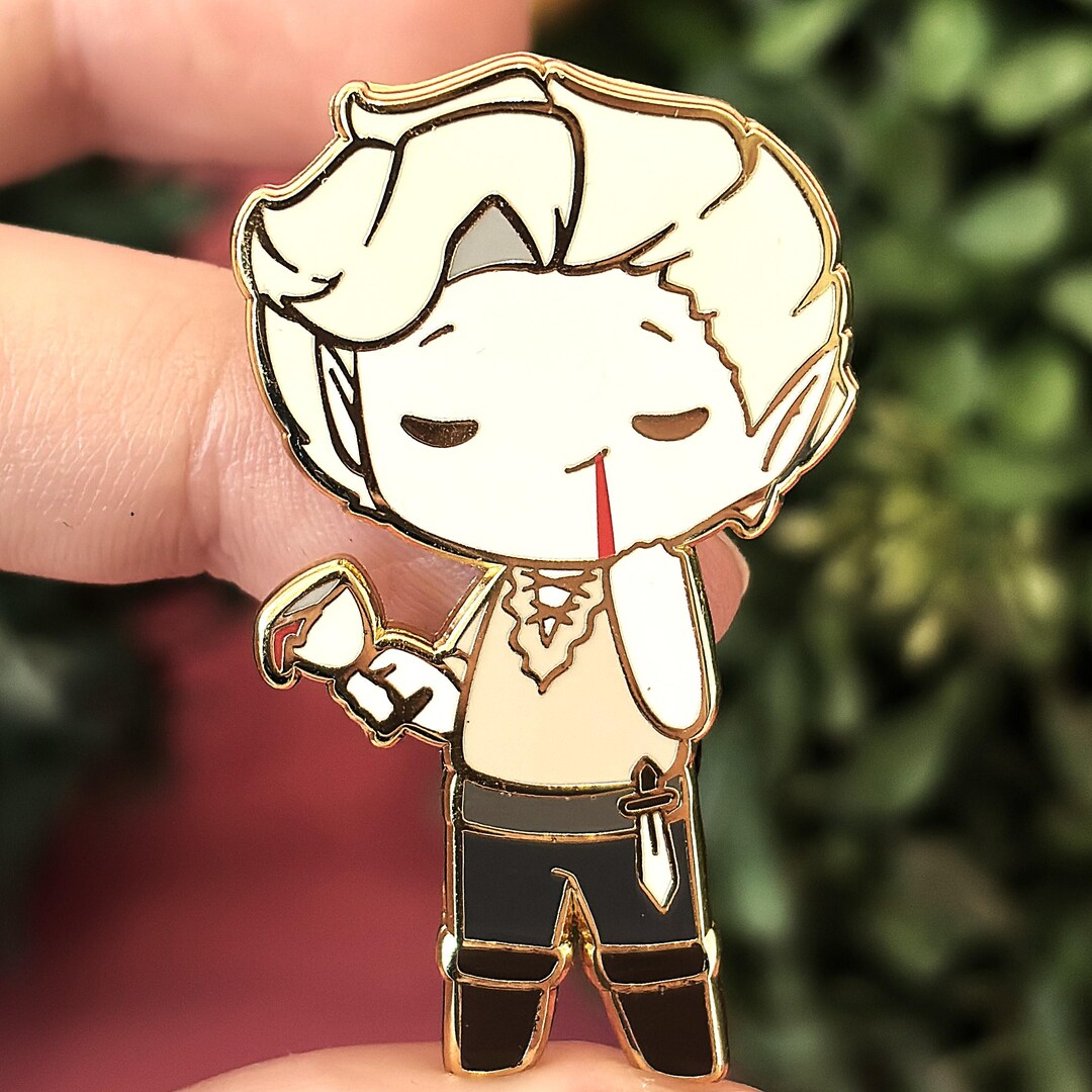 Astarion Baldur's Gate 3 Inspired Hard Enamel Pin - Etsy