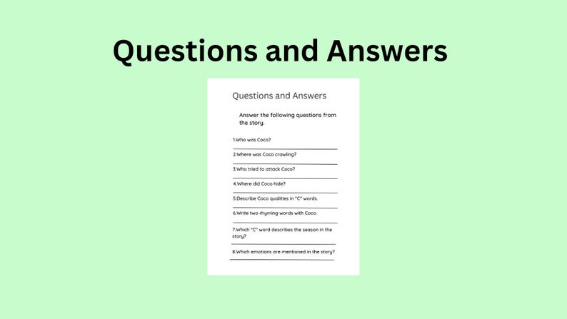 Letter C Story Worksheets: Alphabet Learning, Emotional Development ...