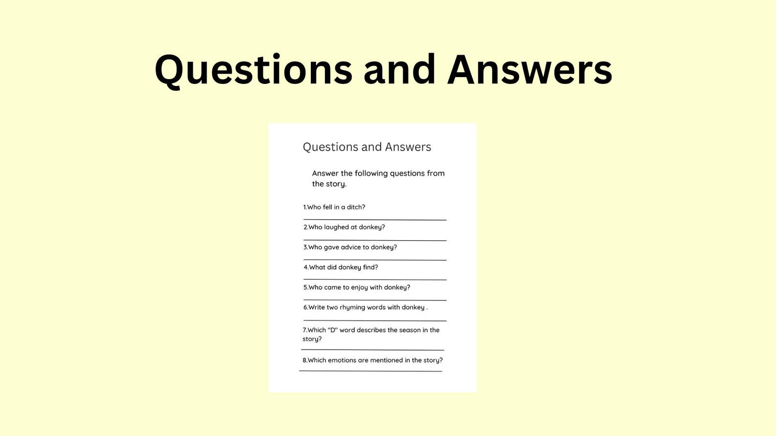 Letter D Story Worksheet: Alphabet & Socio-emotional Learning (PDF ...