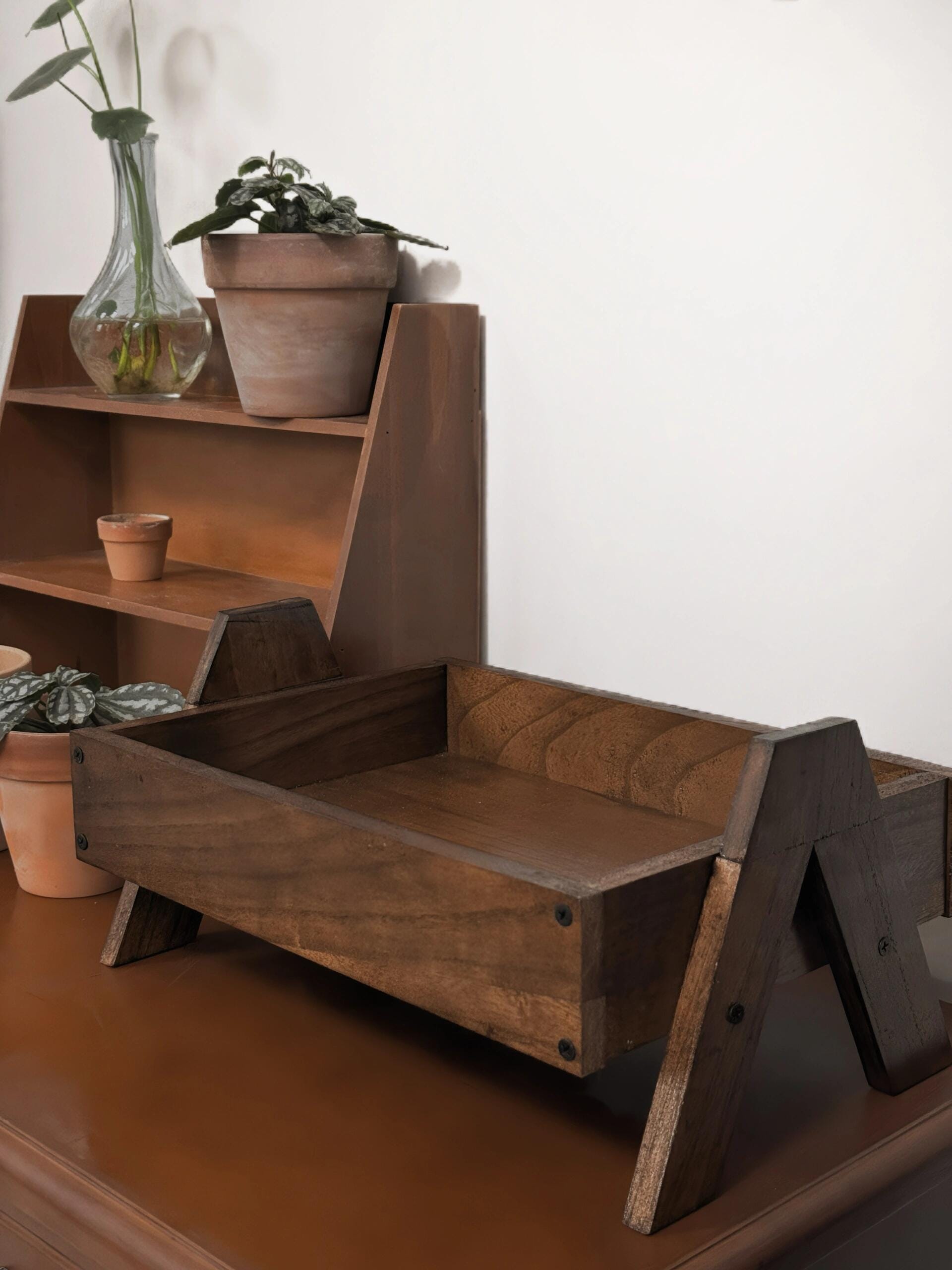 DIY Rustic Wood Tray Blueprint | Vintage Serving Tray (digital Download ...