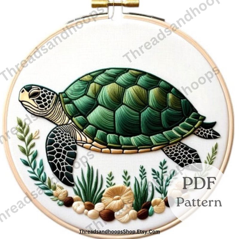 Coral Embroidery - Etsy