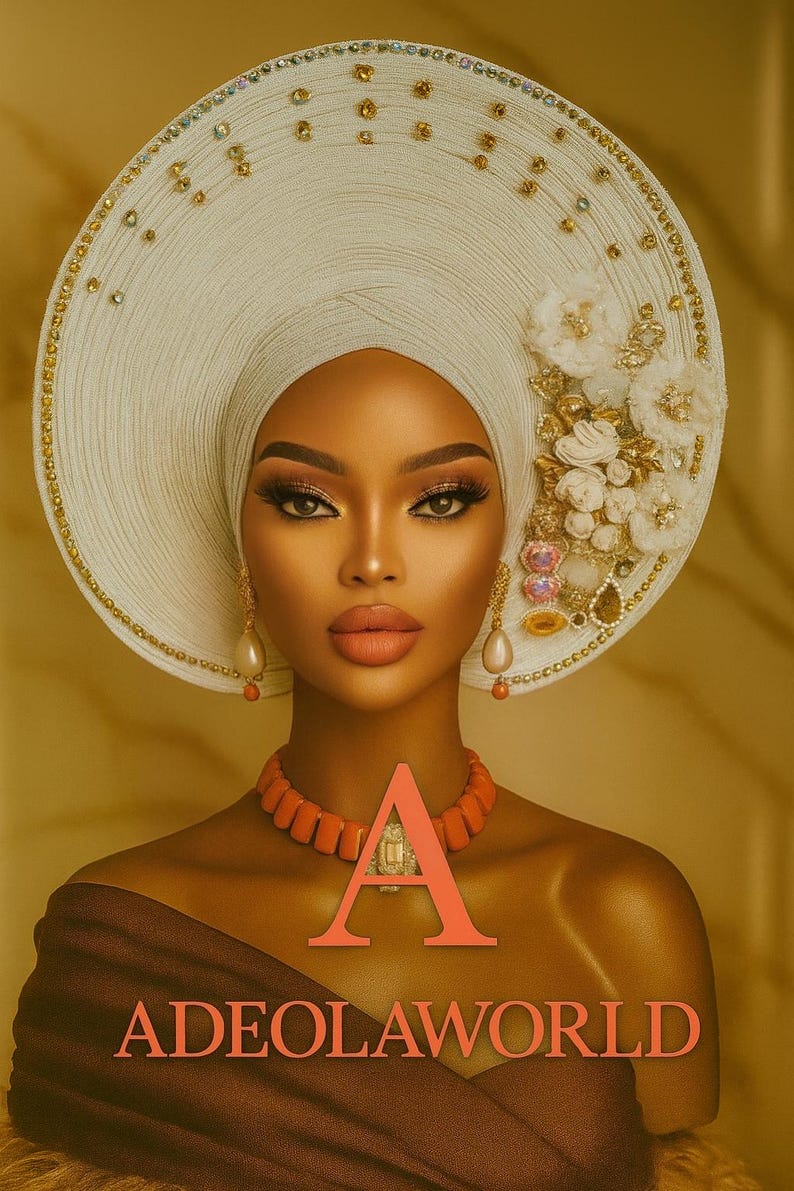 Autogele Asooke, African Gele, Ready to Wear Head Tie, Auto Gele ...