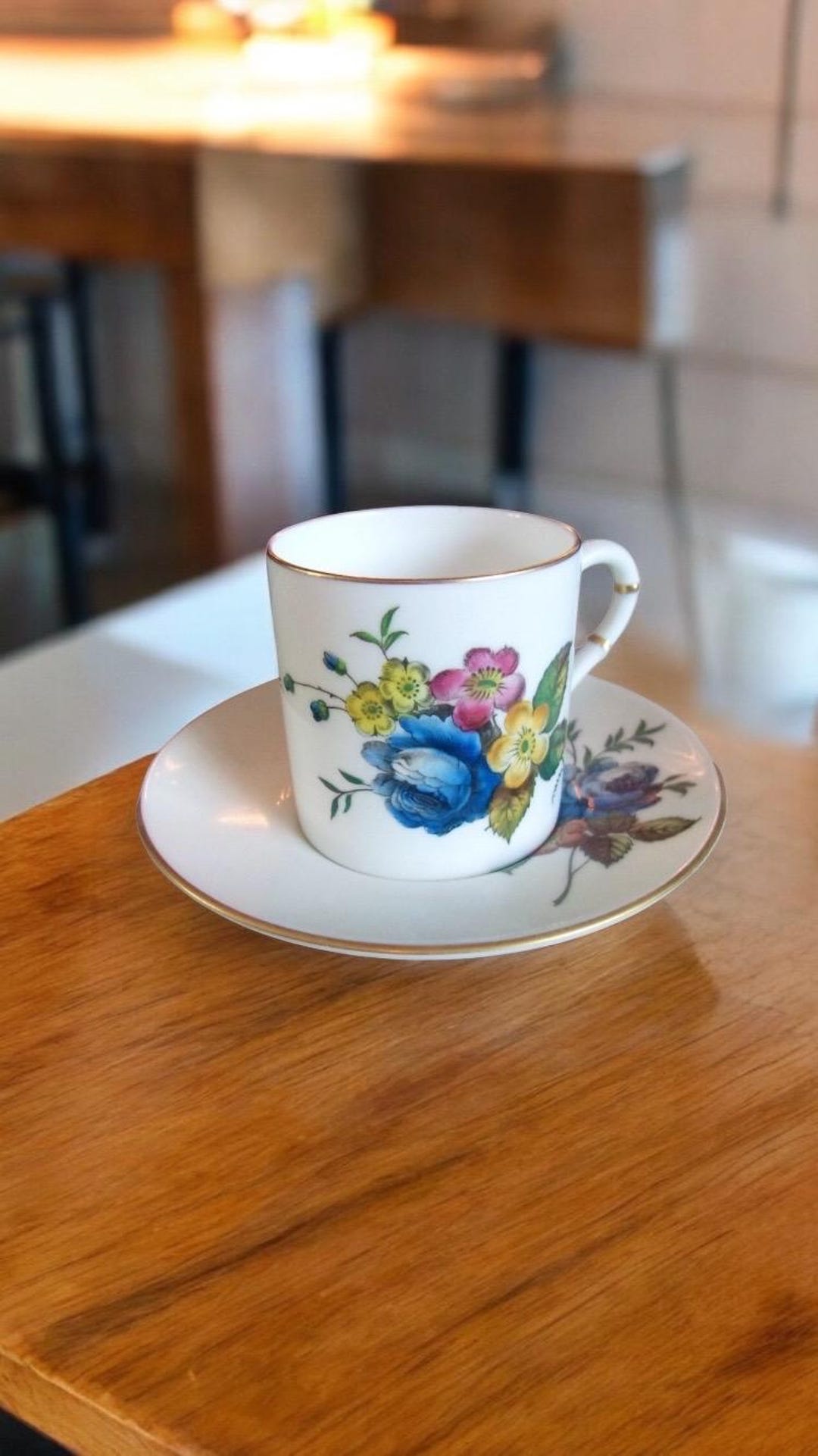 Royal Worcester Tea Cup, Romantic Flower Teacup, Hand-painted English ...