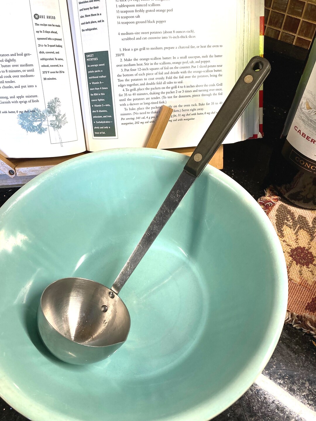 Ecko Flint Soup Ladle, Soup Stew Dipper, Stainless Steel Kitchen Utensil, USA - Etsy