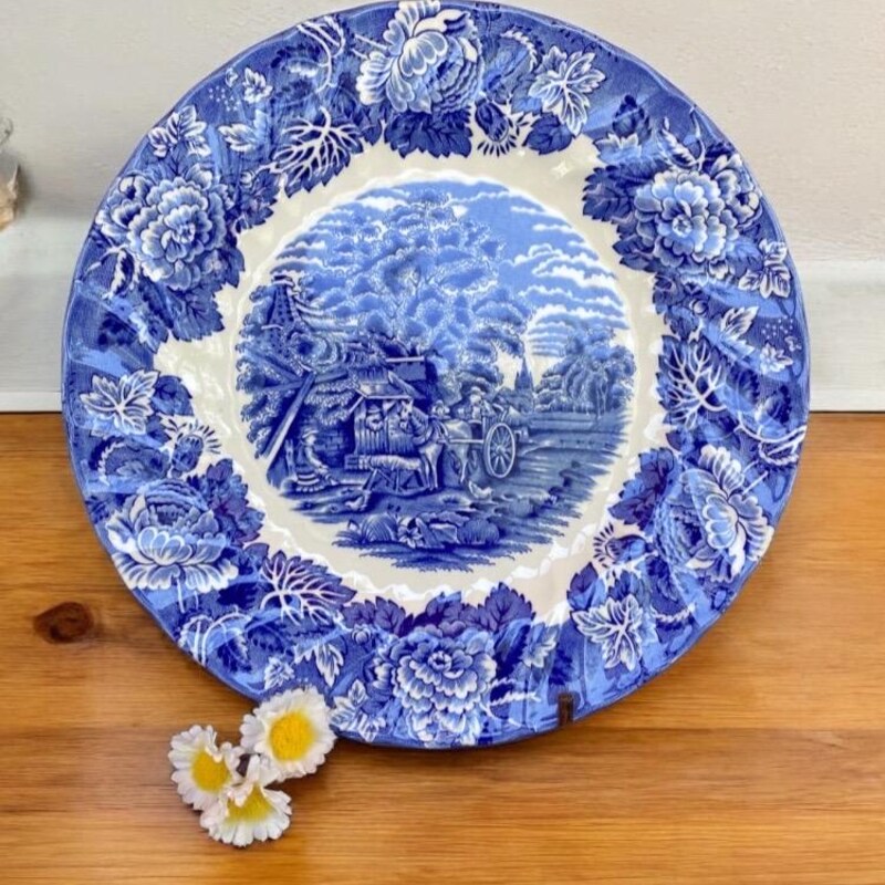 Blue Transferware - Etsy