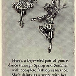 Crown Trifari 'alfred Philippe' Male Ballet Dancer - Etsy