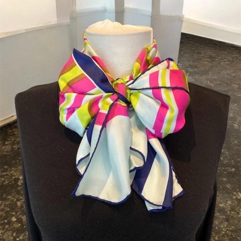 1960s Echo Silk Scarf - Etsy