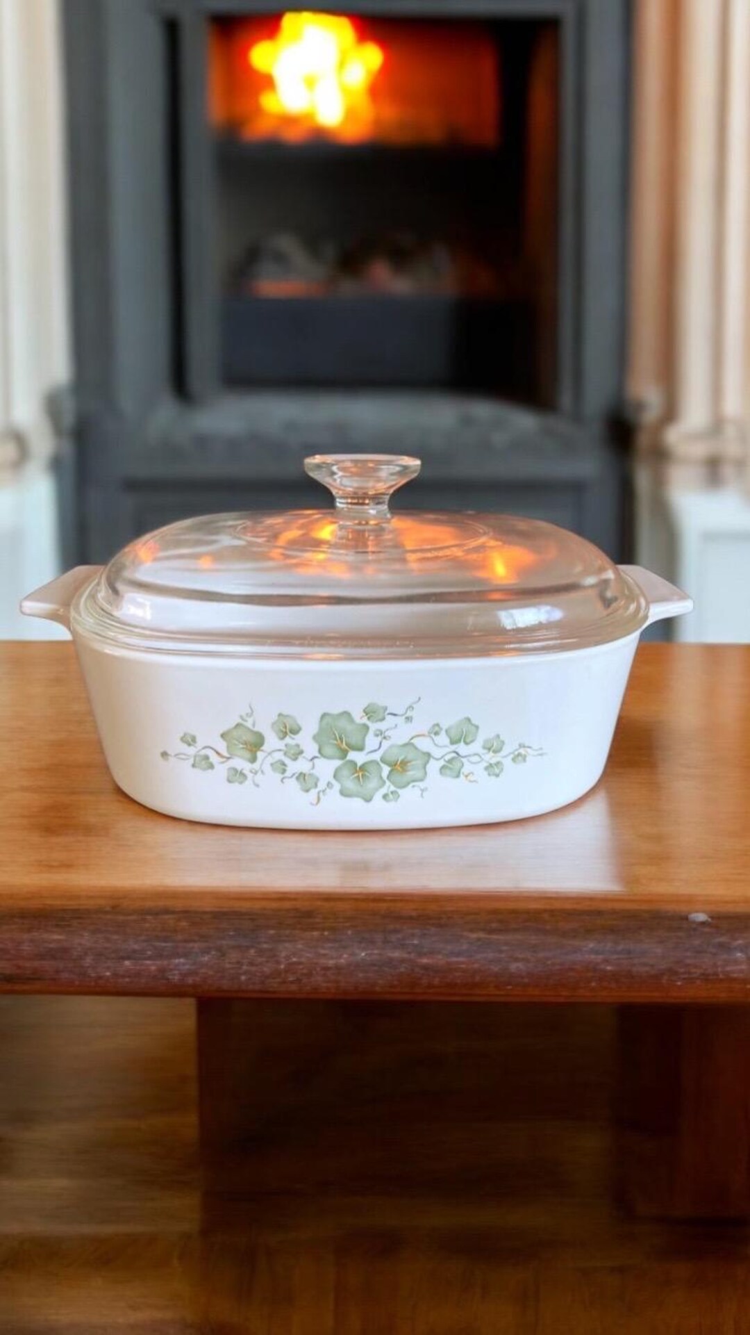 Corning Ware Casserole Dish, Callaway Ivy Casserole, A-2-B 2 Liter W ...